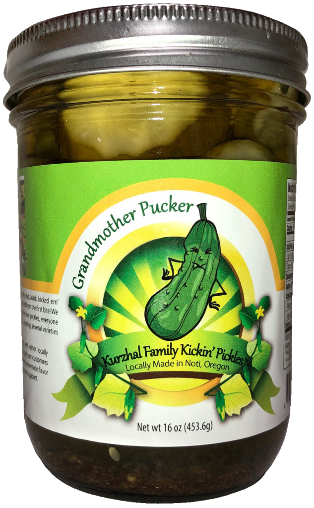 Grandmother Pucker Pickles – Kurzhal Family Kickin Pickles